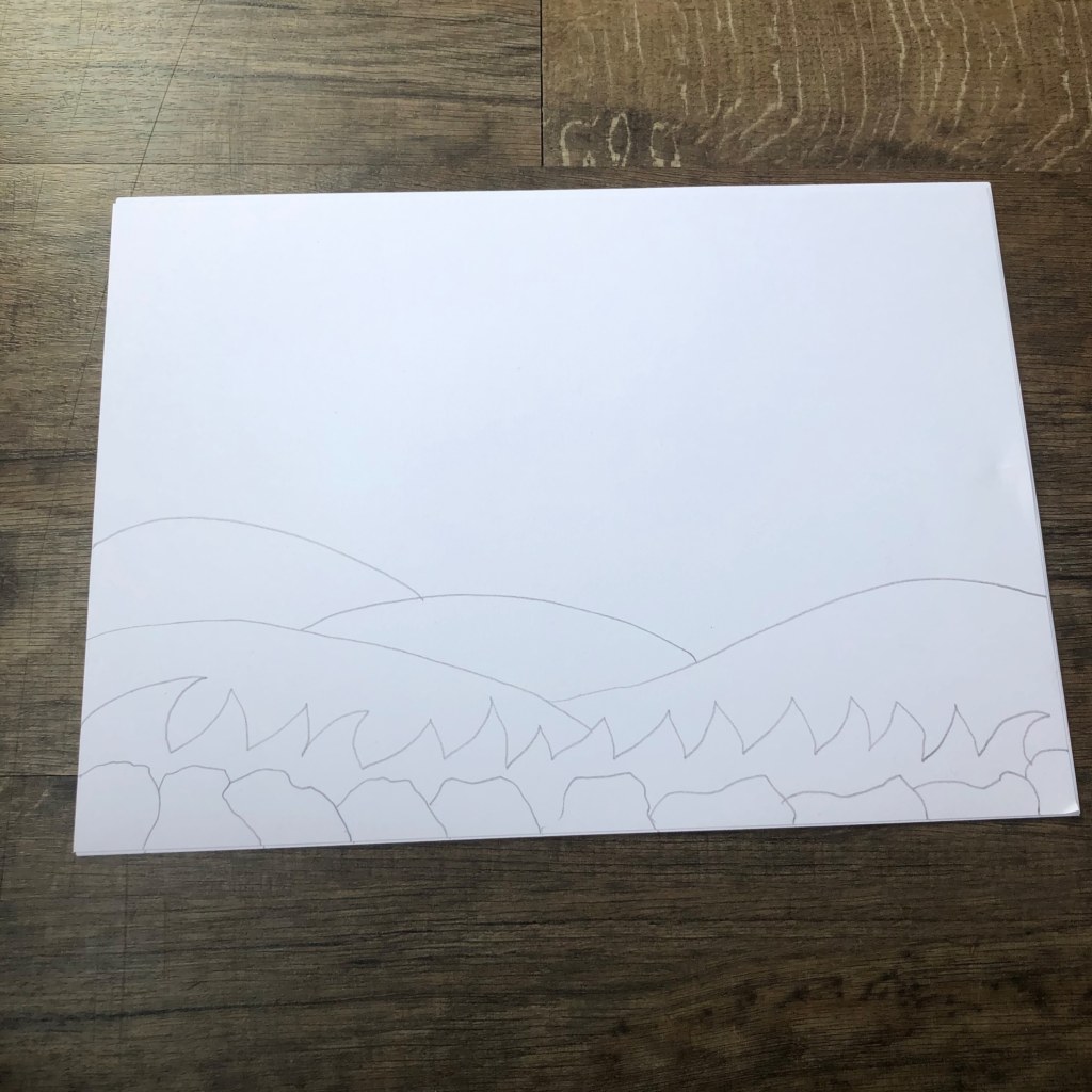 How to make a colourful landscape - Mary Frances Trust