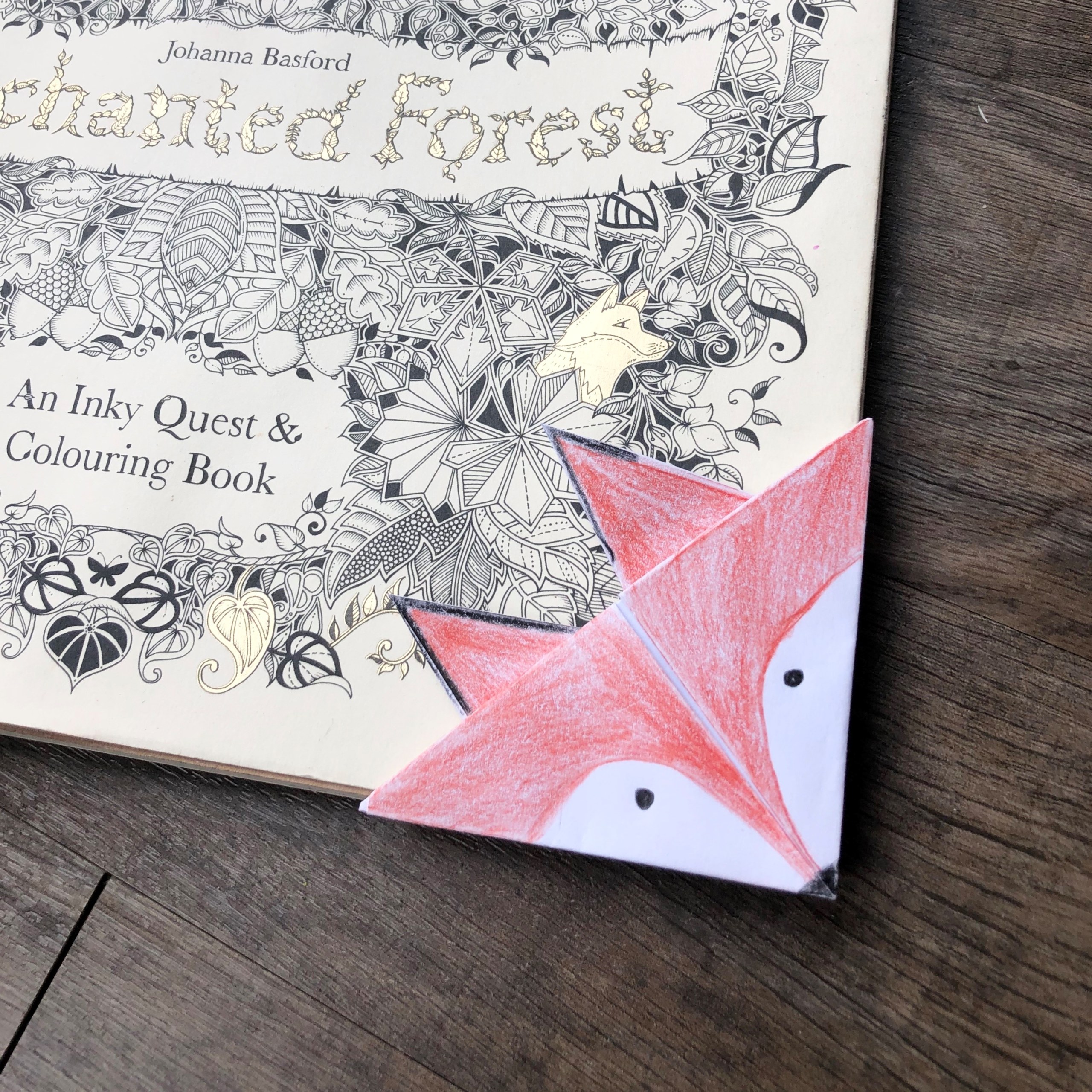 Make your own Fox Corner Bookmark! - Mary Frances Trust