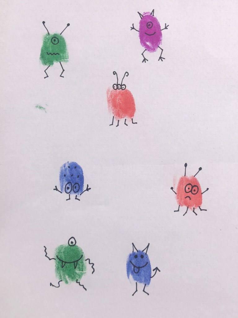 Try Your Hand at Finger Print Art! - Mary Frances Trust