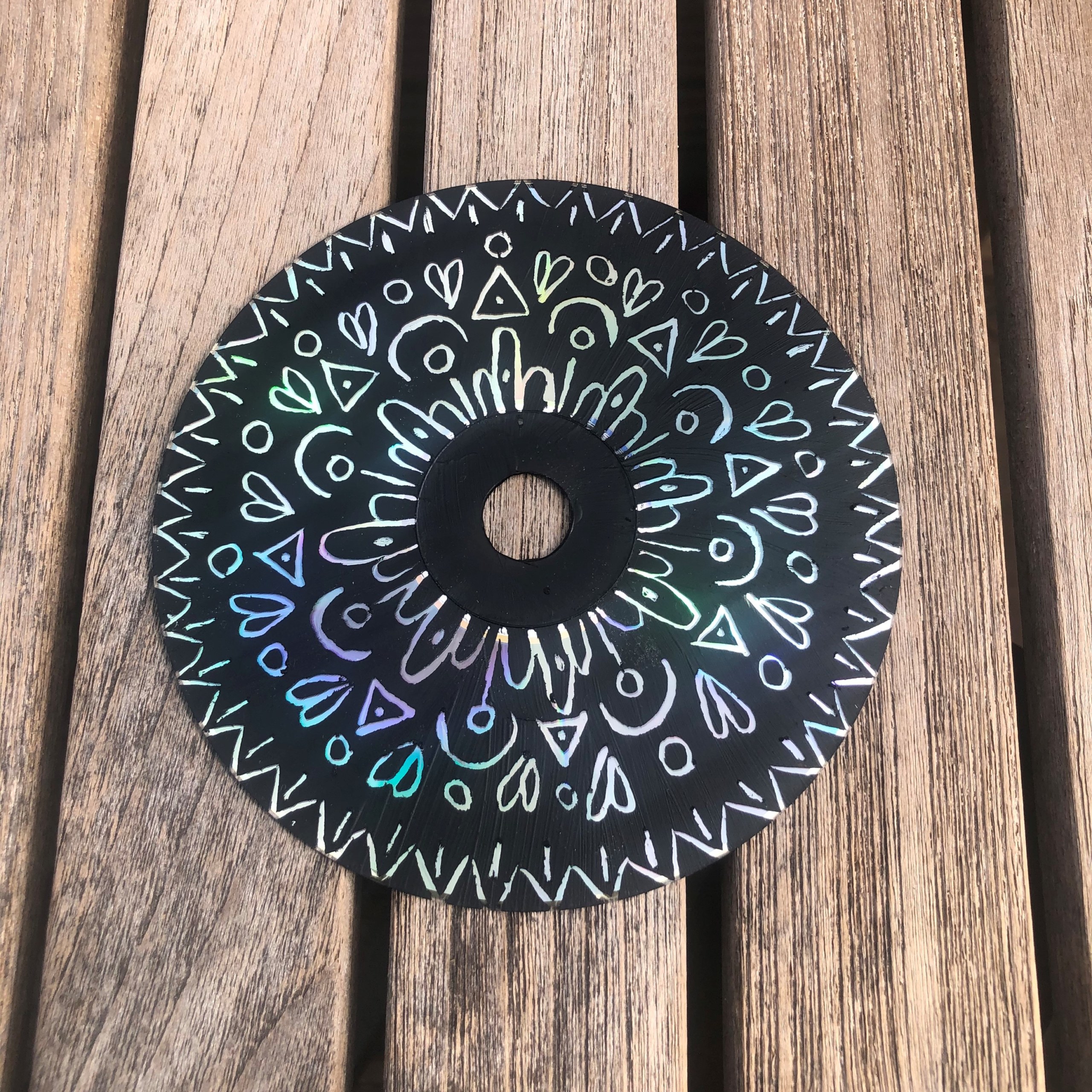 Turn old CDs into a work of art! - Mary Frances Trust