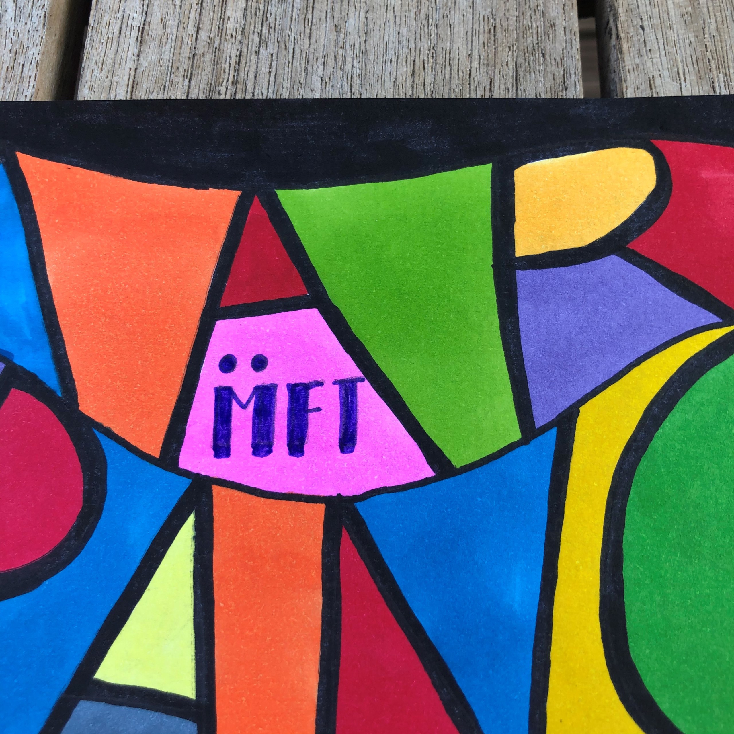 Lettering Art - Mary Frances Trust