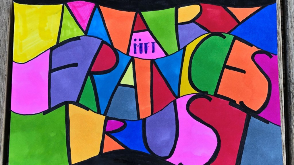 Lettering Art - Mary Frances Trust