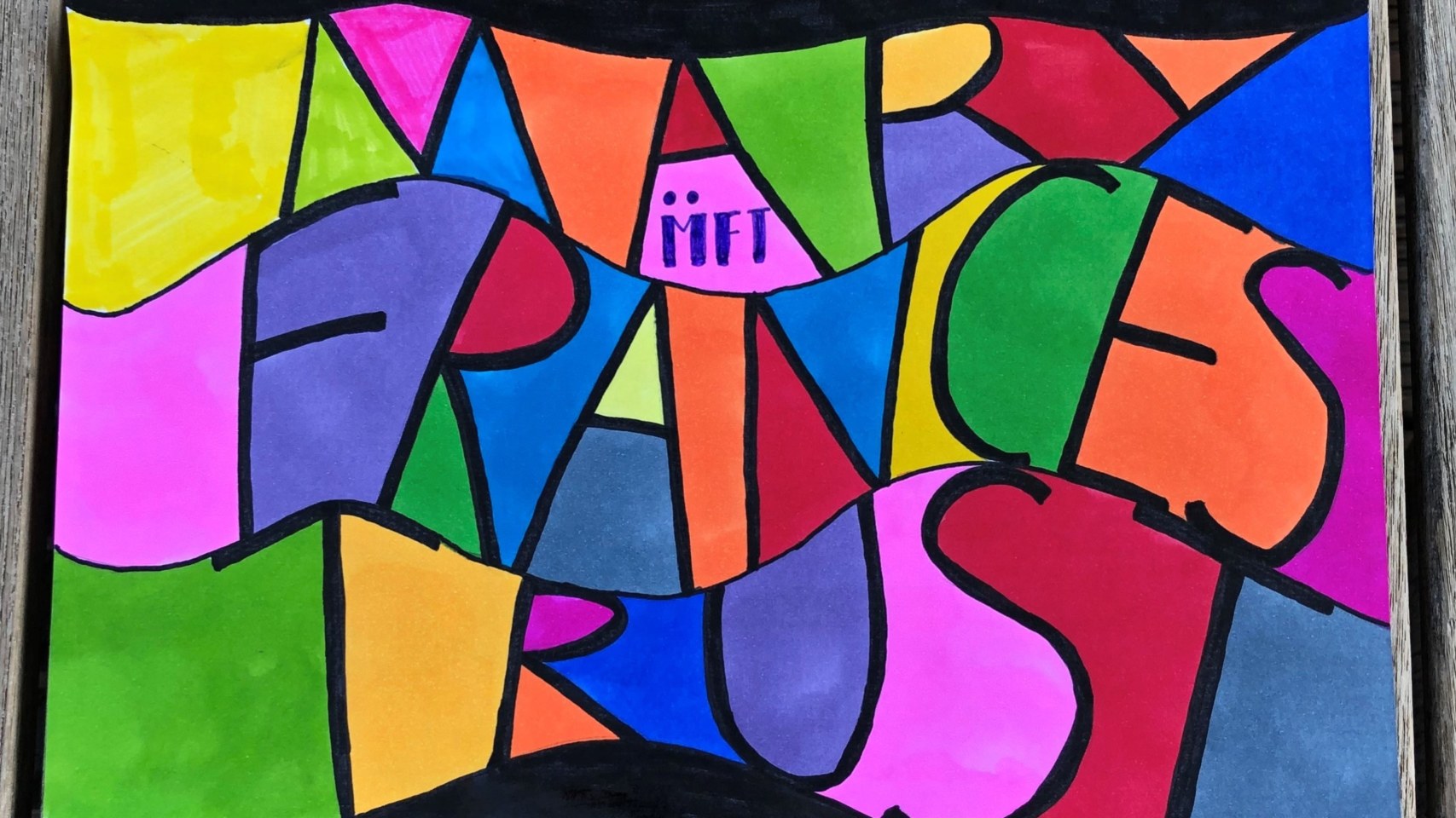 Lettering Art - Mary Frances Trust