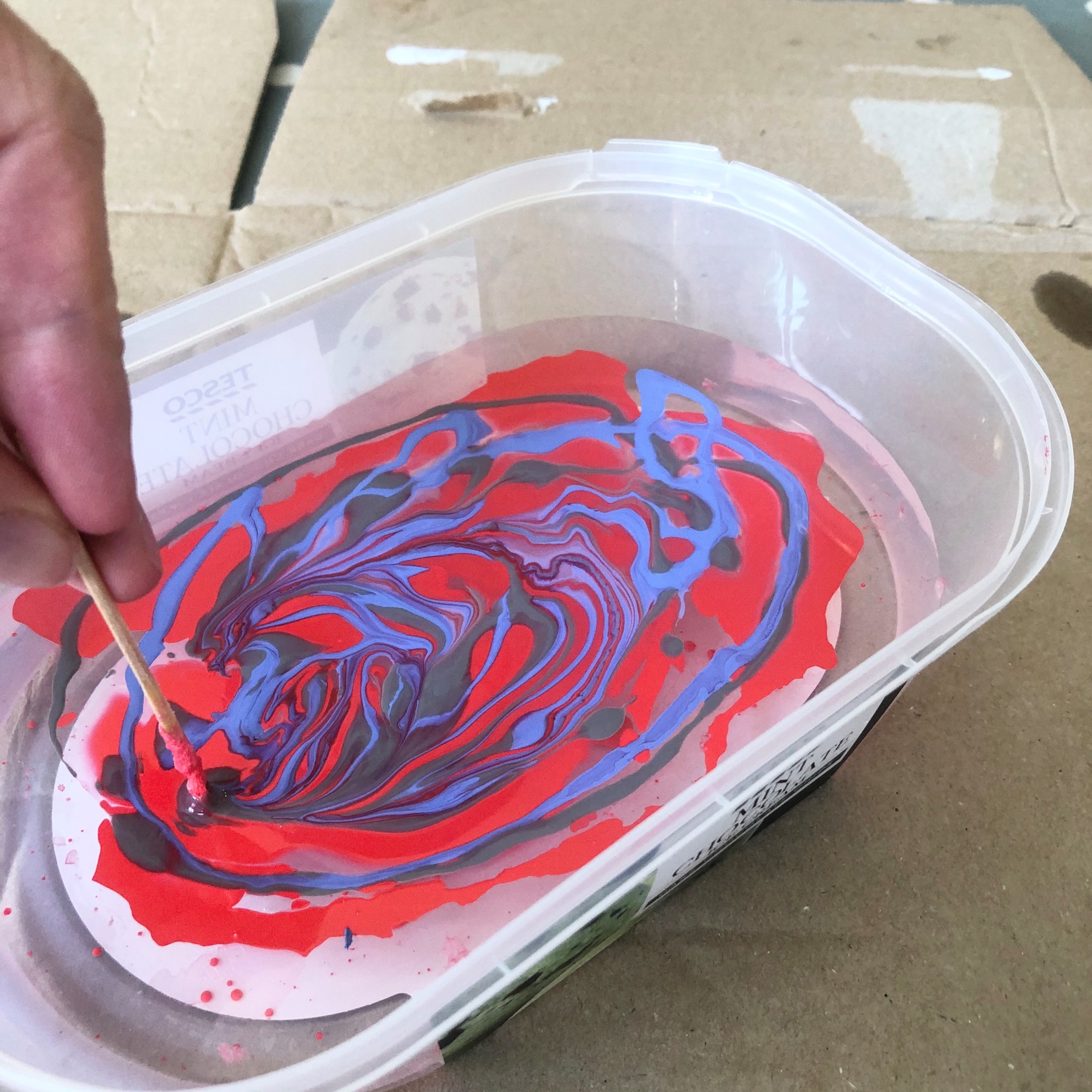 Create the perfect marble effect - Mary Frances Trust