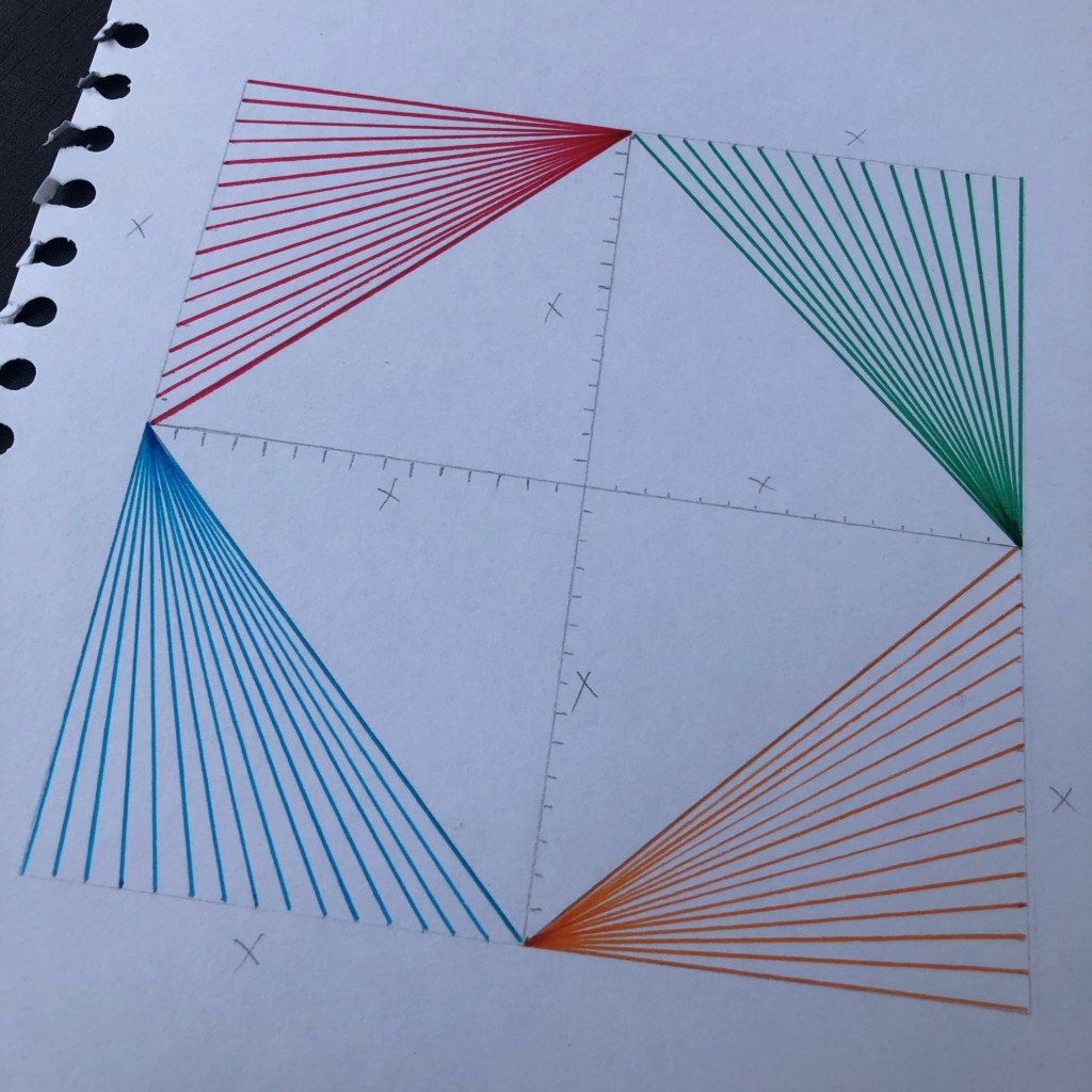 How to make an artistic 3D geometric pattern - Mary Frances Trust