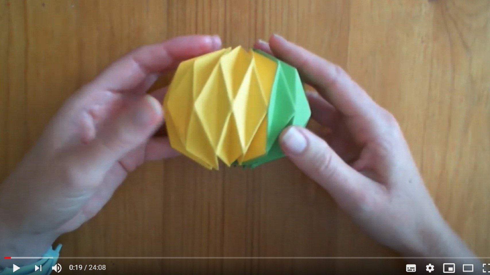 Vlog: How to make a Kirigami Sphere - Mary Frances Trust