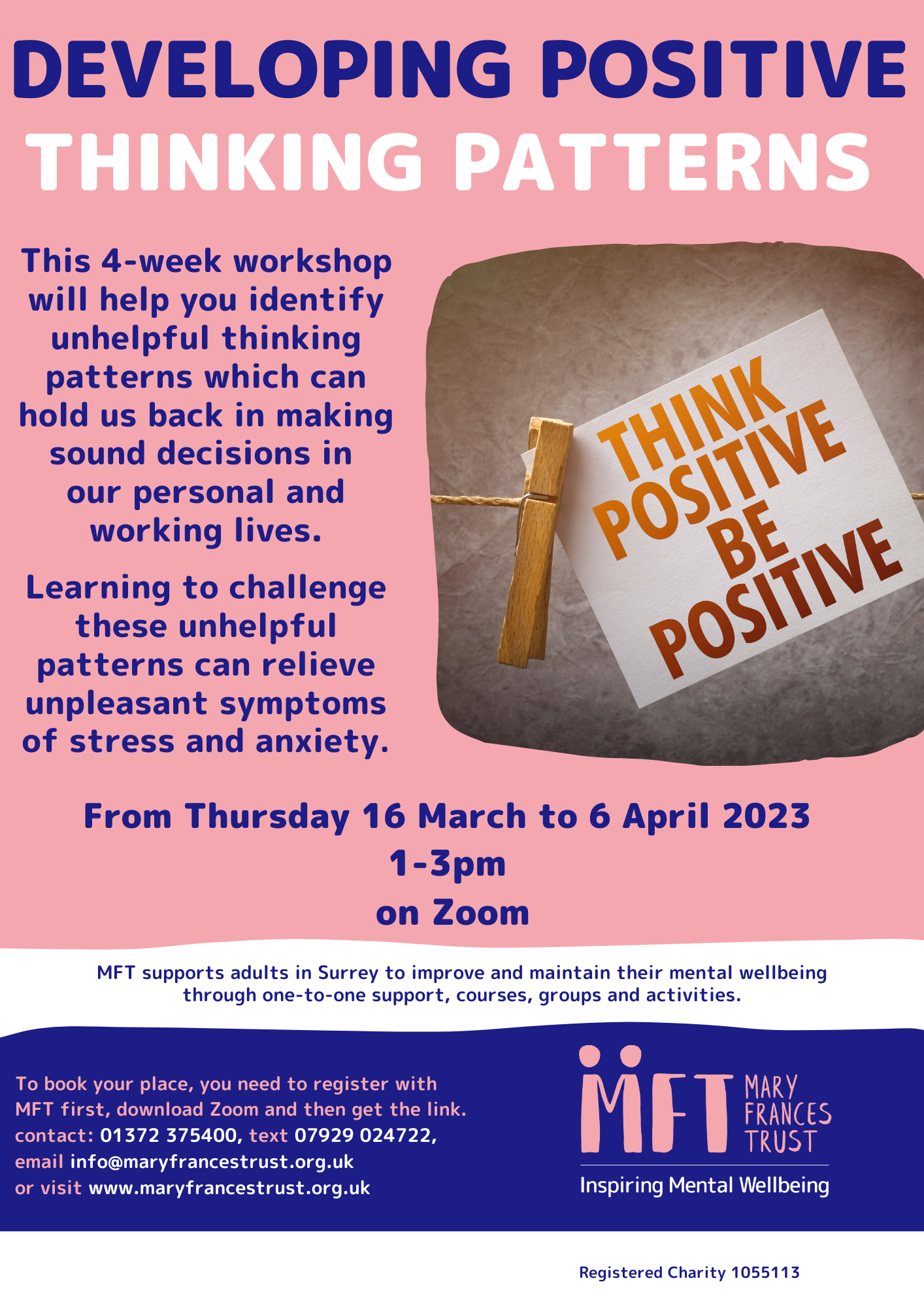 Our Activities, Courses and Groups - Mary Frances Trust